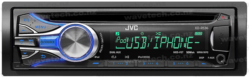 JVC KD-R536 - Wavetech Imports New Zealand