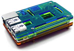 RPI-CASE2-RAINBOW - Wavetech Imports New Zealand